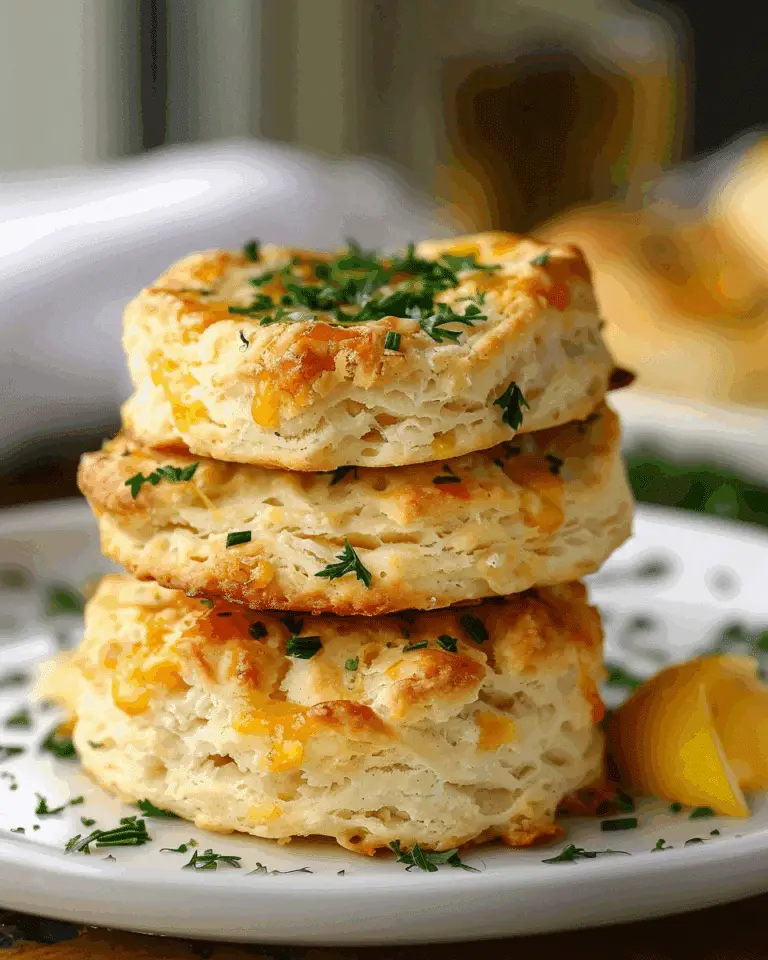 Crab Stuffed Cheddar Bay Biscuits with Lemon Butter - Cooked by Maya