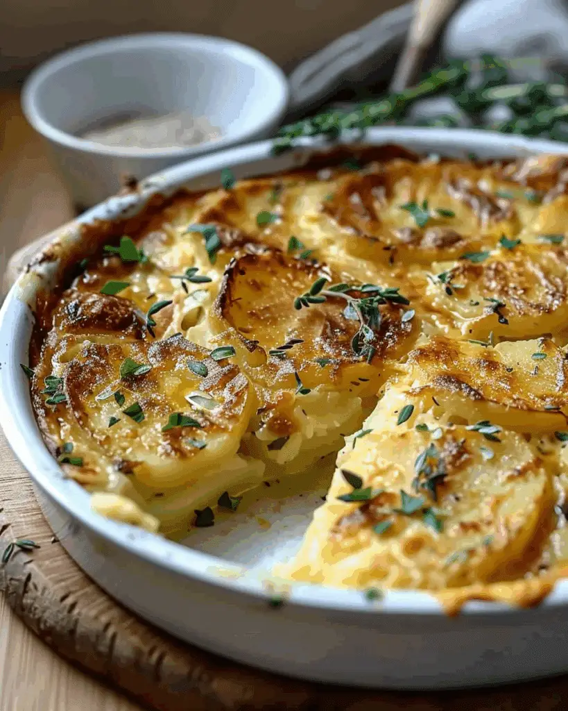 Golden Cheese and Herb Potato Frika - Cooked by Maya