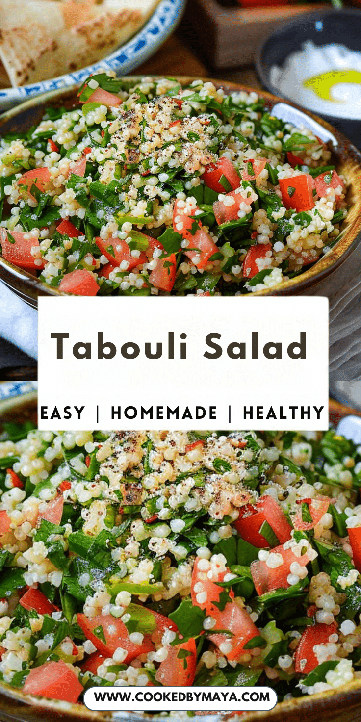 Tabouli Salad - Cooked by Maya