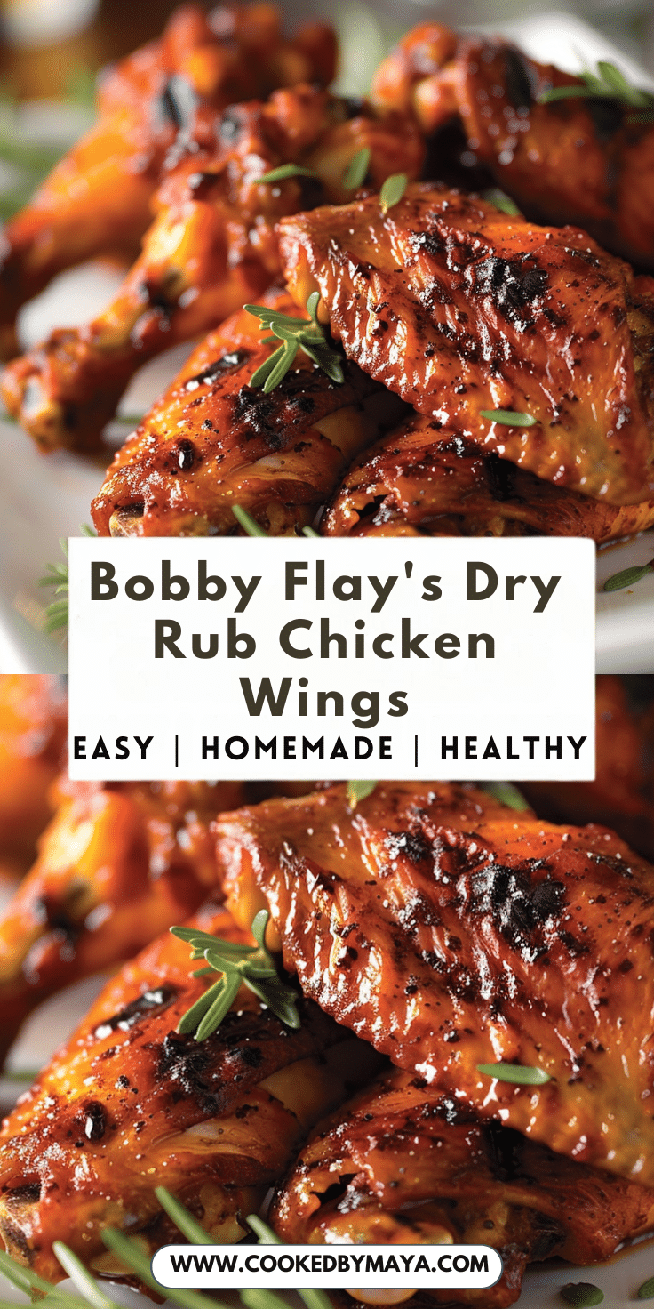 Bobby Flay’s Dry Rub Chicken Wings - Cooked by Maya