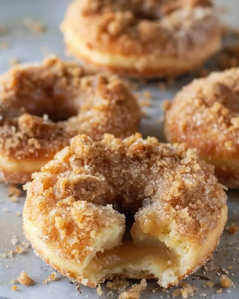 Easy Baked Apple Crumb Donuts - Cooked by Maya