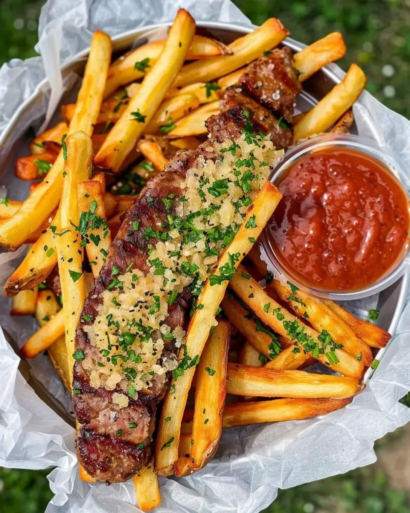 Crispy Japanese Long Fries - Cooked by Maya