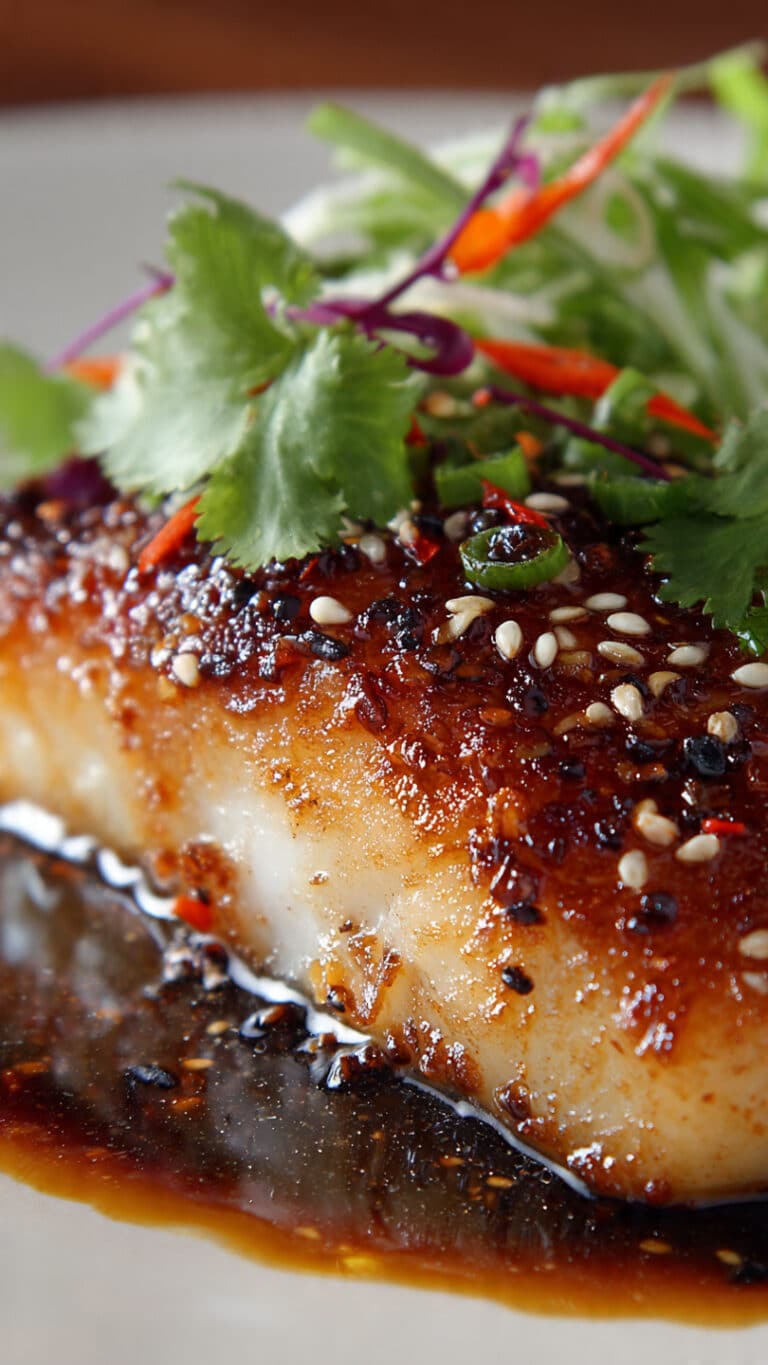 Delicious Asian Ginger Soy Glazed Cod - Cooked by Maya