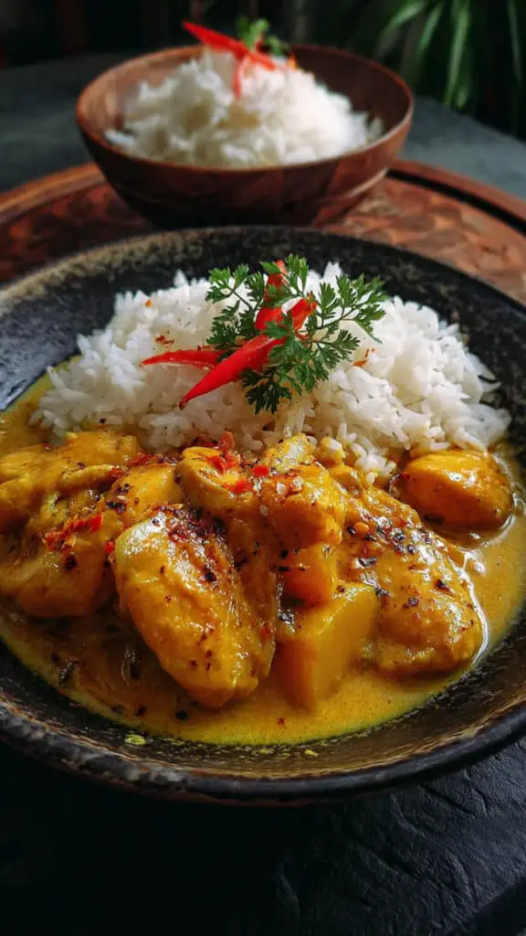 Mango Chicken Curry - Cooked by Maya