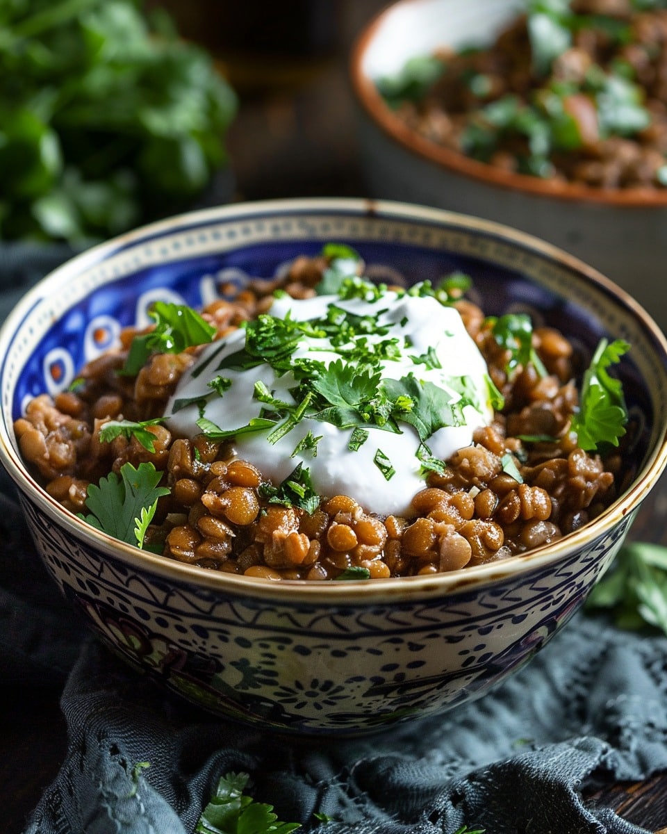 Mujadara (Lentils and Rice) - Cooked by Maya