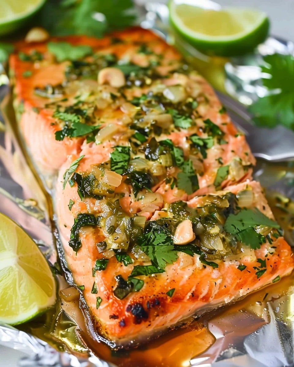 Cilantro Lime Honey Garlic Salmon - Cooked by Maya